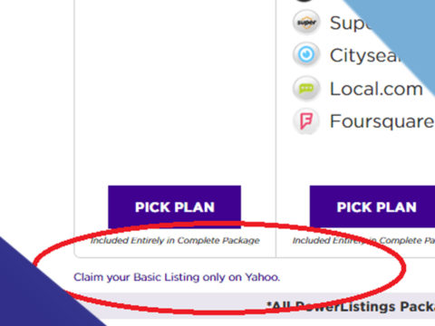 How To Get A Free Yahoo Local Business Listing | Sycosure